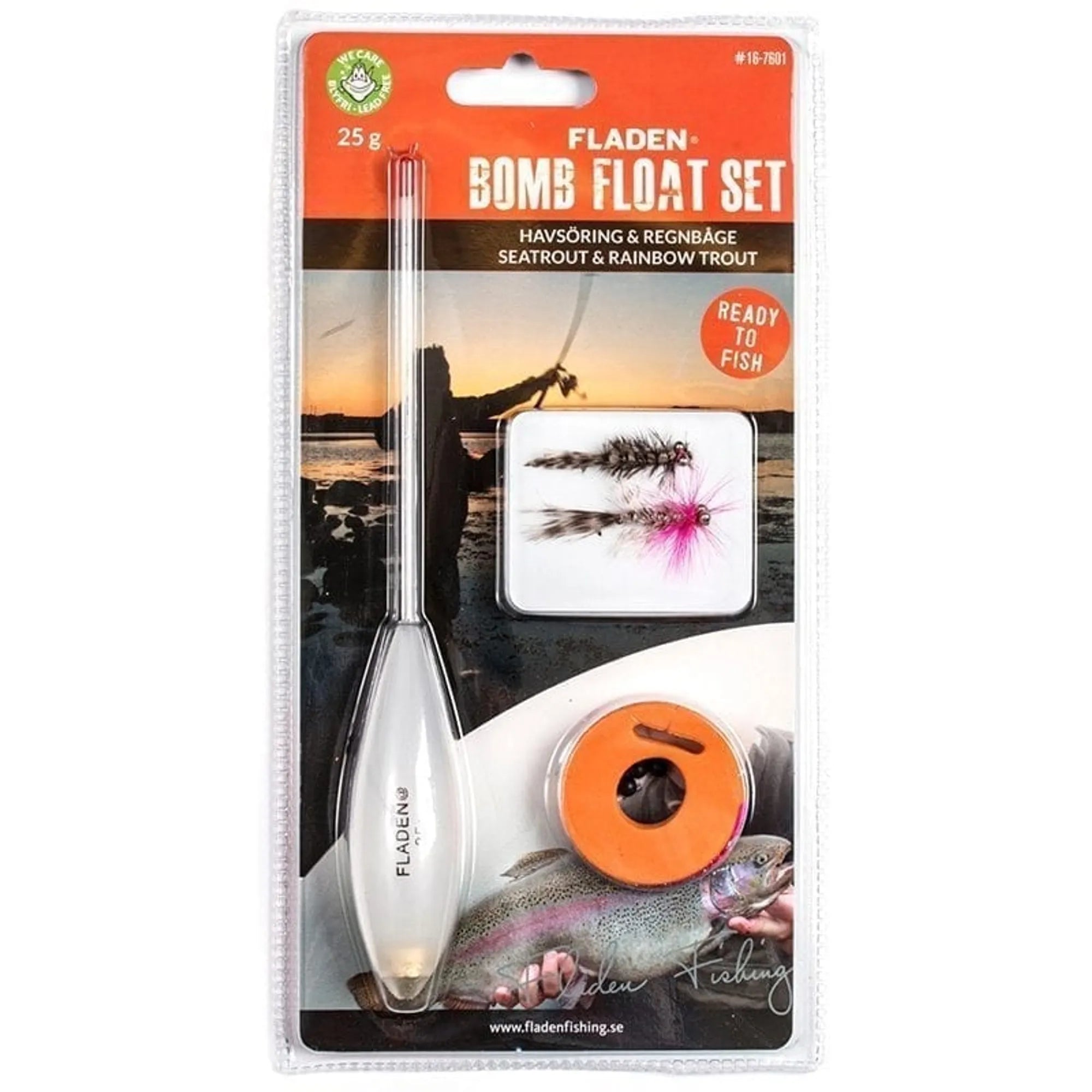 Bomb-float set Havsöring Ready-to-fish – Fladen Fishing AB